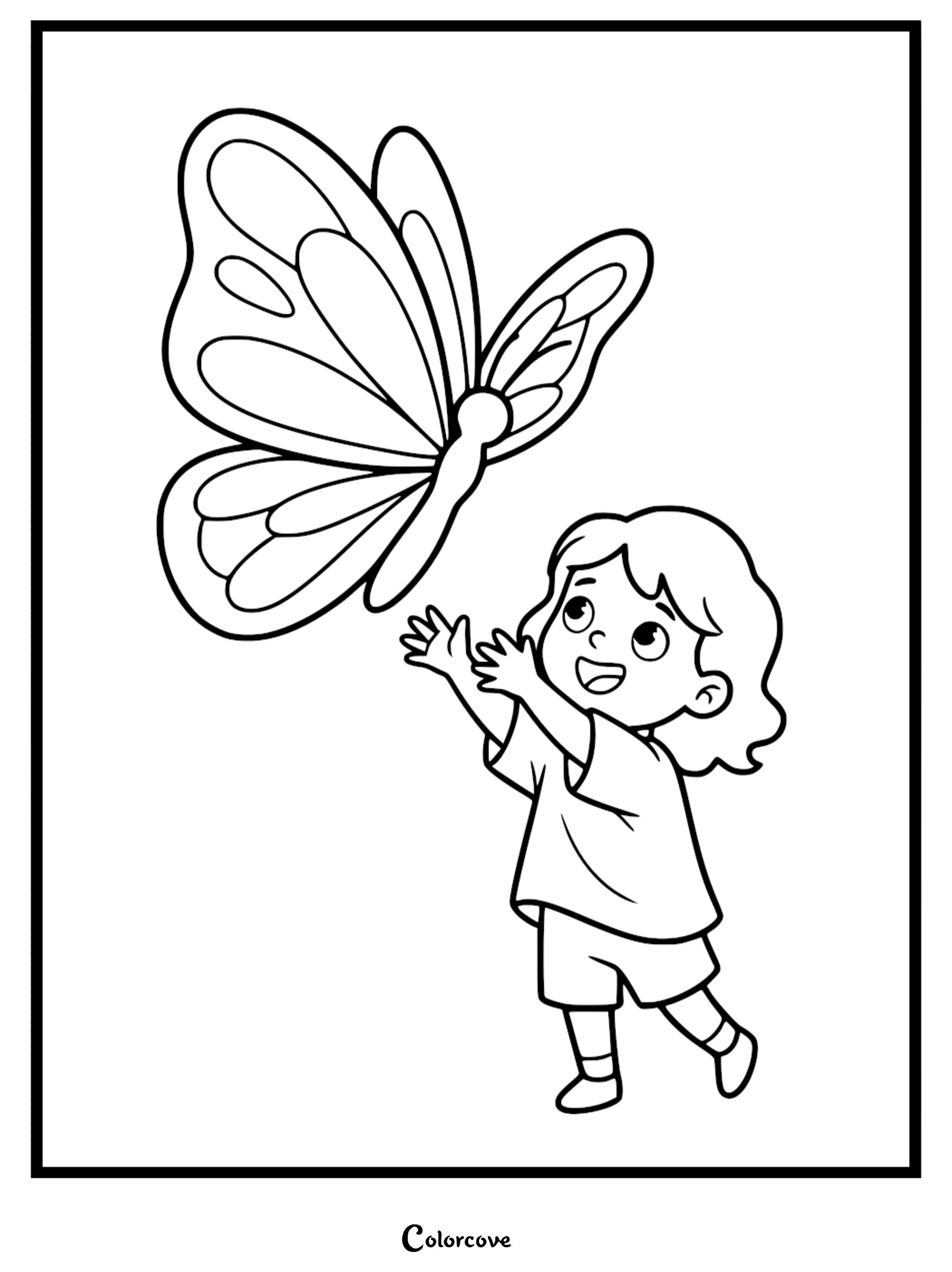 107 Free Simple Kids Coloring Pages
