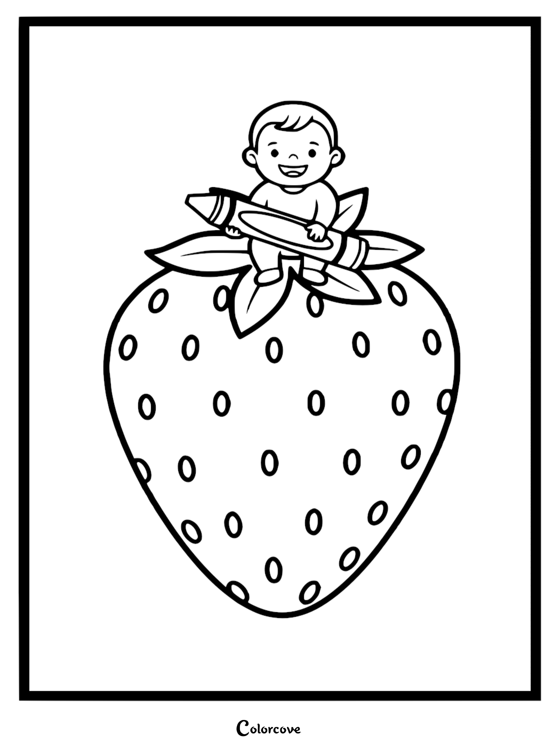 107 Free Simple Kids Coloring Pages