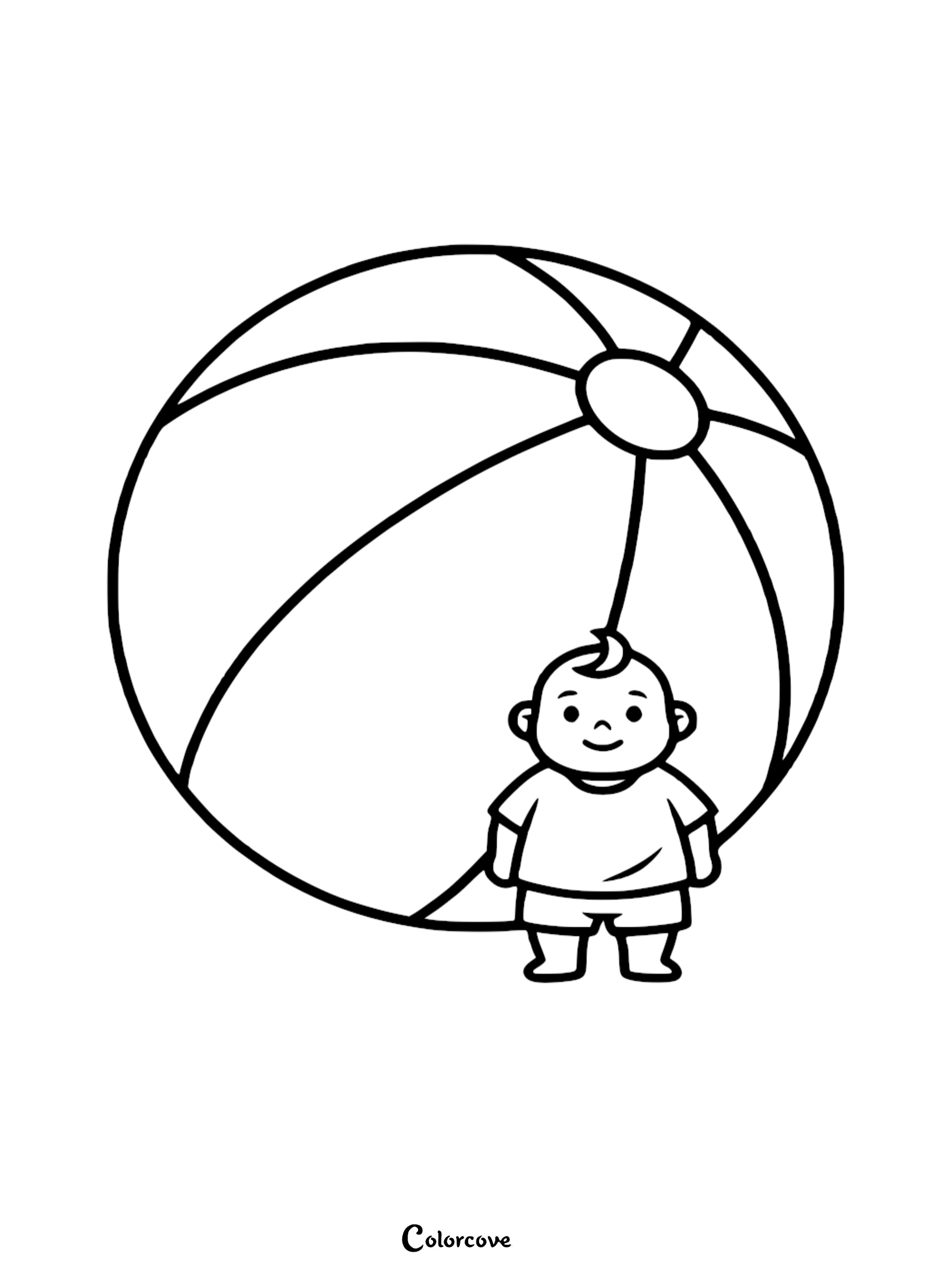 107 Free Simple Kids Coloring Pages