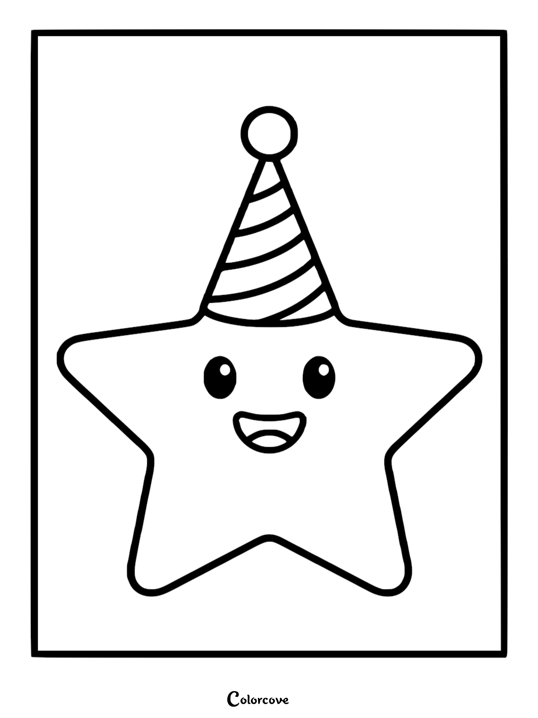 107 Free Simple Kids Coloring Pages