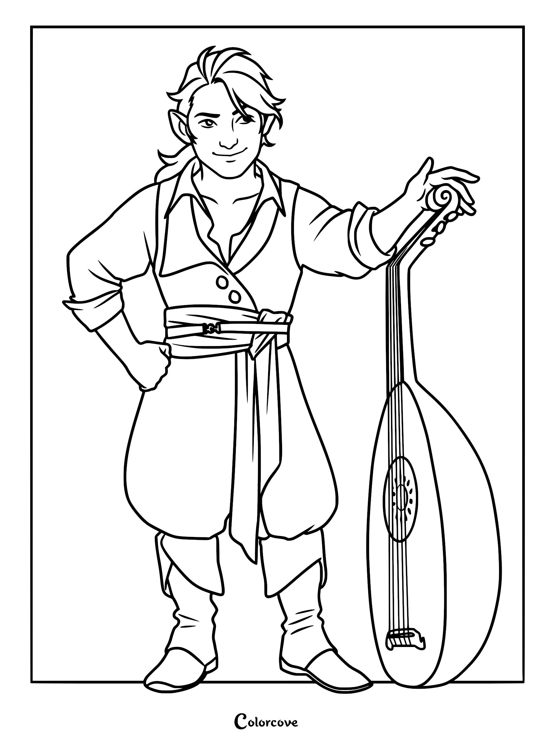 The Legend Of Vox Machina Coloring Pages - The Color Cove